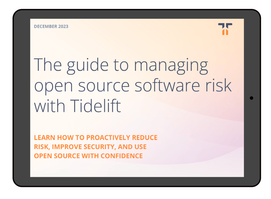 Tidelift | Maximize the health and security of the open source powering ... Tidelift | Maximize the health and security of the open source powering ...